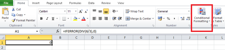How to Hide Error Values and Indicators in Cells in MS Excel?