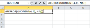 Hide Error Values and Indicators in Cells in Excel - GeeksforGeeks