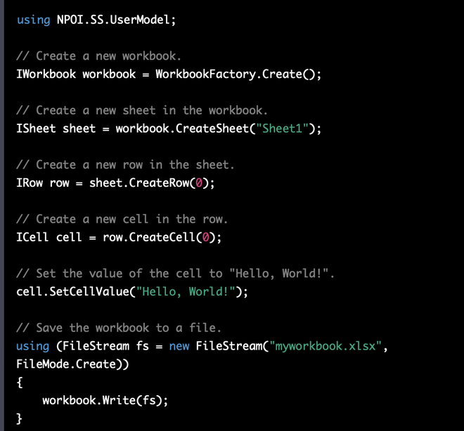 How to Install NPOI Library on c#? - GeeksforGeeks