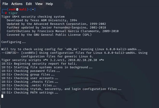 Tiger – The Unix Security Audit and Intrusion Detection Tool ...