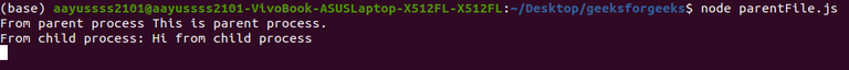 How can We Run an External Process with Node.js ? - GeeksforGeeks