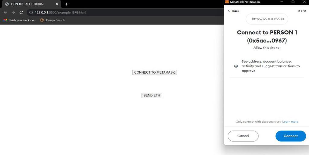 How to Implement JSON-RPC API [eth_sendTransaction] in web3 Projects? - GeeksforGeeks