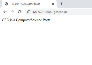 Flask Cookies - GeeksforGeeks