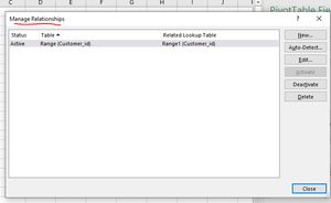 Create Relational Tables in Excel - GeeksforGeeks