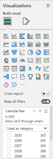 Power BI - Drill through Filters - GeeksforGeeks