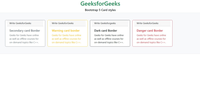 Bootstrap 5 Card styles - GeeksforGeeks