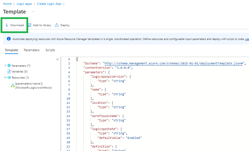 Design Azure Logic App Template From Azure Portal - GeeksforGeeks