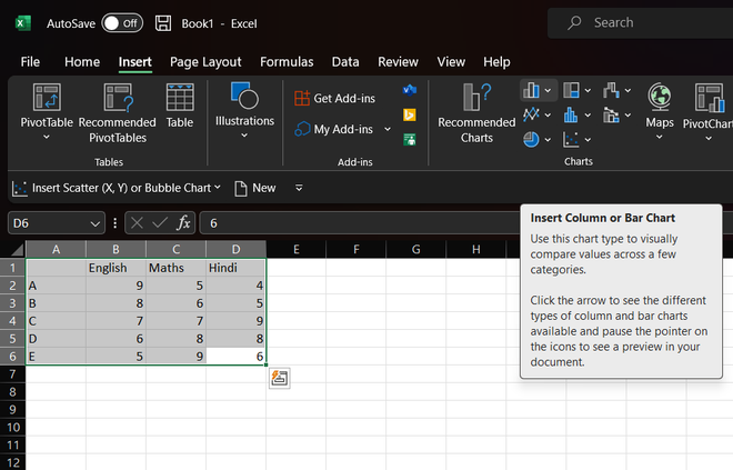 How to Create Advanced Charts and Graphs in Excel? - GeeksforGeeks