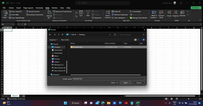 How to Merge Multiple Excel Files into one Folder? - GeeksforGeeks