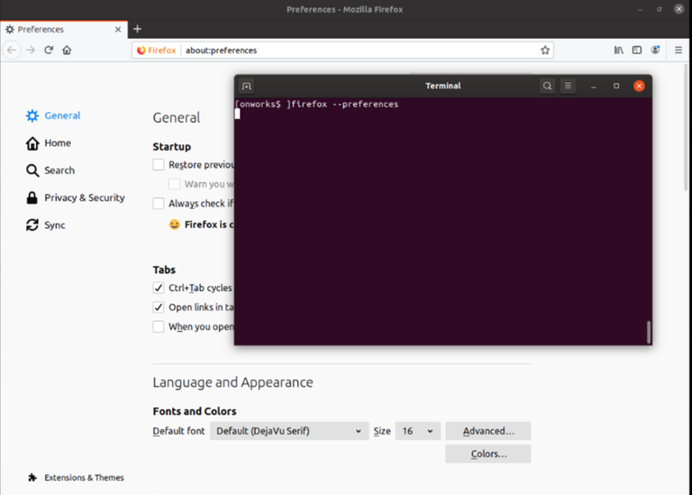 How to Launch Firefox from Linux Terminal - GeeksforGeeks