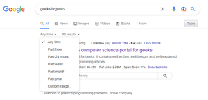 15 Tips to Use Google Search Engine More Efficiently - GeeksforGeeks