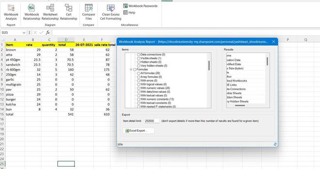 Inquire Feature in Excel - GeeksforGeeks
