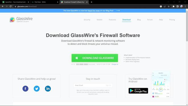 How to Install GlassWire Software on Windows? - GeeksforGeeks