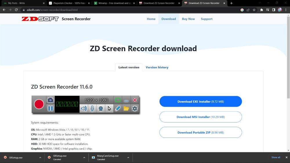 How To Download And Install ZD Soft Screen Recorder On Windows How To Download And Install ZD Soft Screen Recorder On Windows