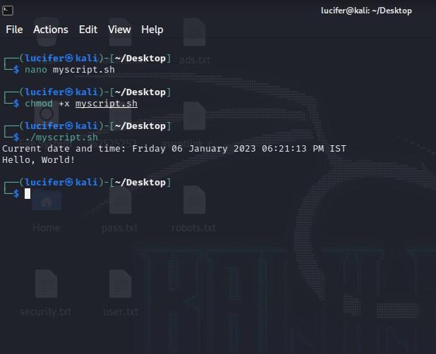 Creating And Running Bash And Zsh Scripts GeeksforGeeks