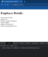 Ember.js ComputedProperty readOnly() Method - GeeksforGeeks