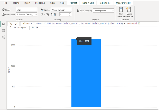 Power BI- DAX Filter Functions - GeeksforGeeks
