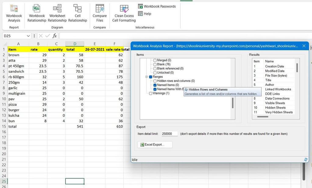 Inquire Feature in Excel - GeeksforGeeks