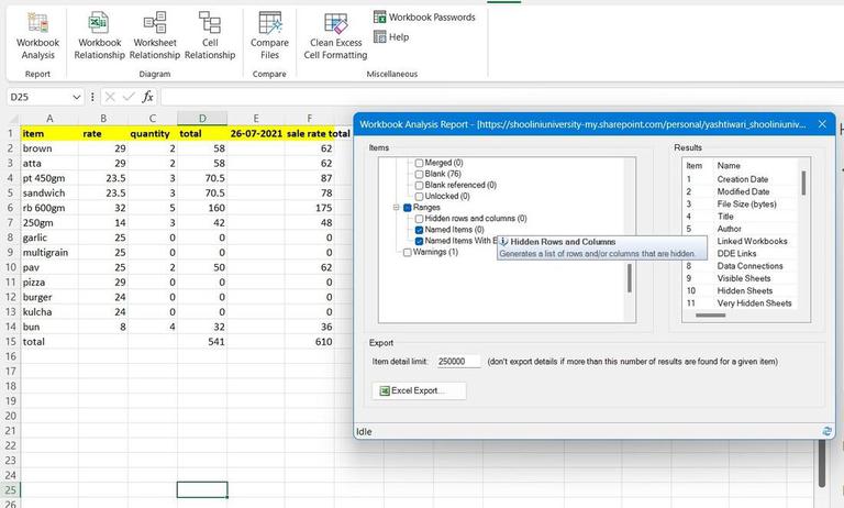 Inquire Feature in Excel - GeeksforGeeks