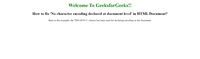 How to fix “No character encoding declared at document level” in HTML ...