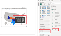 Power BI - How to Create a Shape Map? - GeeksforGeeks