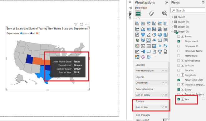 Power BI - How to Create a Shape Map? - GeeksforGeeks