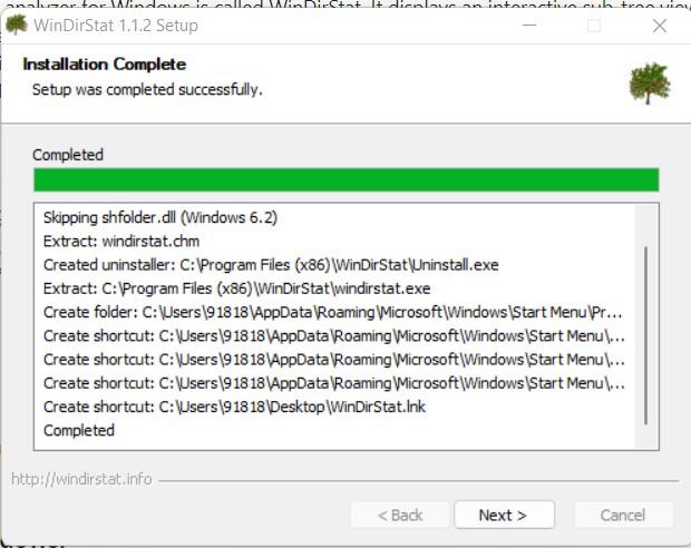 How to Install WinDirStat on Windows? - GeeksforGeeks