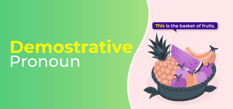 Demonstrative Pronouns - Definition and Examples - GeeksforGeeks