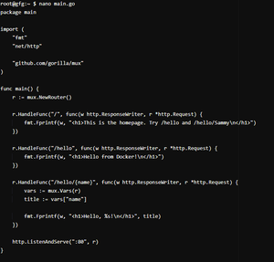 How to Deploy a Go Web Application with Docker? - GeeksforGeeks