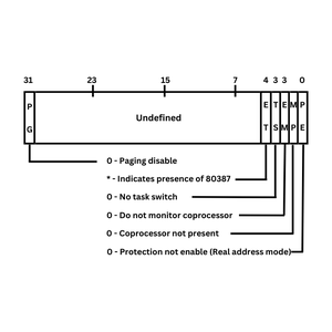 80386 Microprocessor State After Reset - GeeksforGeeks