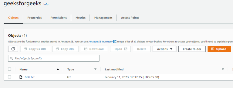 How To Store Data in a S3 Bucket? - GeeksforGeeks