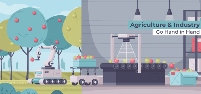 Agriculture and Industry Move Hand in Hand - GeeksforGeeks