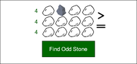 Puzzle - Find Odd Stone - GeeksforGeeks