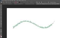 How to Wrap Text around Shapes in Adobe Photoshop?