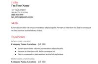 What's the Best Resume Font, Size, and Format - GeeksforGeeks