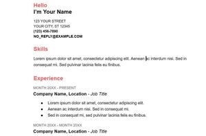 What's the Best Resume Font, Size, and Format - GeeksforGeeks