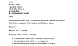 What's the Best Resume Font, Size, and Format - GeeksforGeeks
