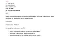What's the Best Resume Font, Size, and Format - GeeksforGeeks