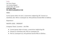 What's the Best Resume Font, Size, and Format - GeeksforGeeks
