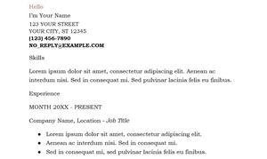 What's the Best Resume Font, Size, and Format - GeeksforGeeks