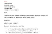 What's the Best Resume Font, Size, and Format - GeeksforGeeks