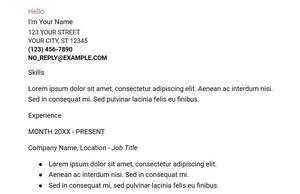 What's the Best Resume Font, Size, and Format - GeeksforGeeks