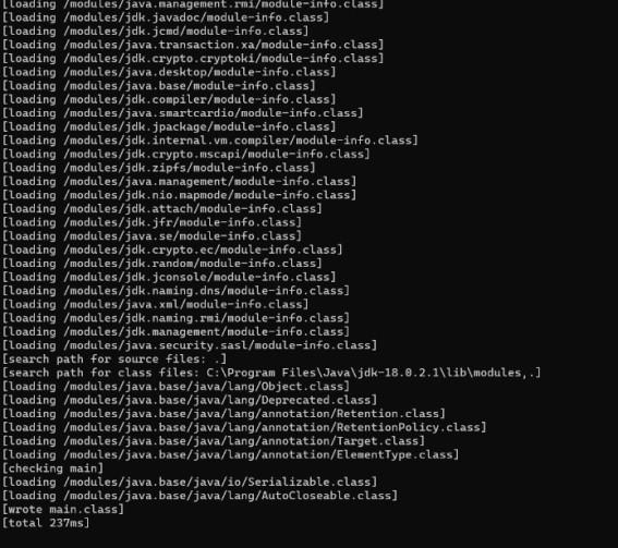 Java verbose Command GeeksforGeeks