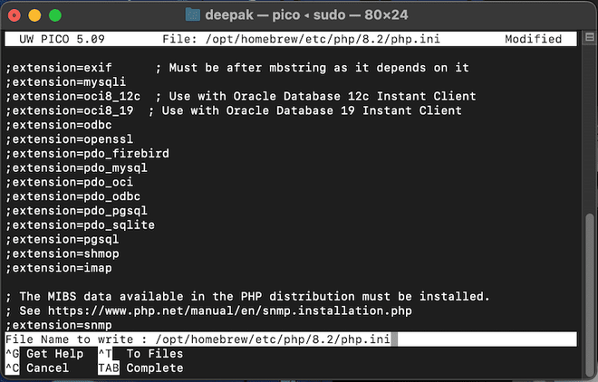 How to Install IMAP Extension in PHP on MacOS? - GeeksforGeeks