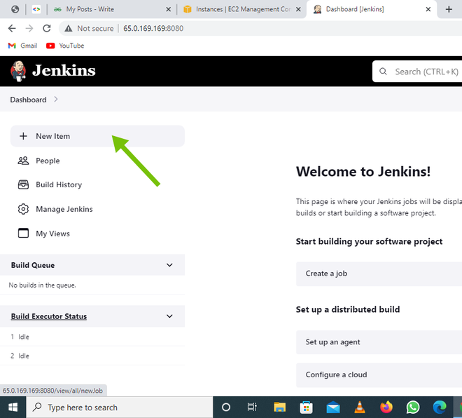Website Development with Jenkins Job on AWS-EC2 - GeeksforGeeks