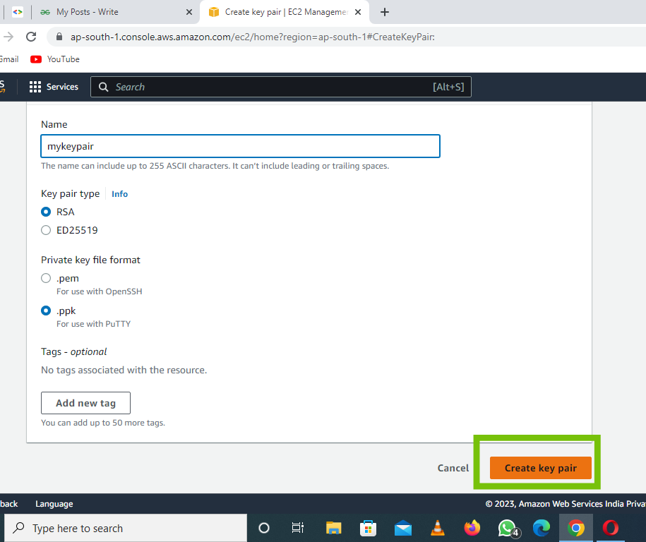 How To A Create A Key Pairs In AWS-EC2 ? |Complete Tutorial - GeeksforGeeks
