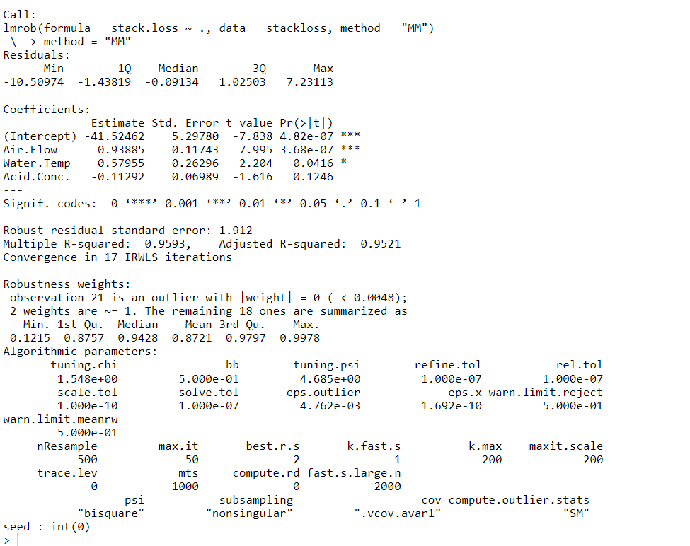 Robustbase Package in R - GeeksforGeeks