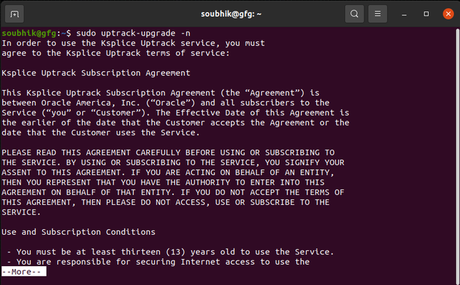 Ksplice Install Linux Kernel Updates without Reboot - GeeksforGeeks