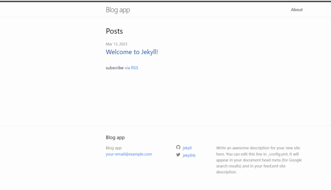 How to Install Jekyll Theme? - GeeksforGeeks