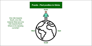 Puzzle - Find Position in Globe - GeeksforGeeks